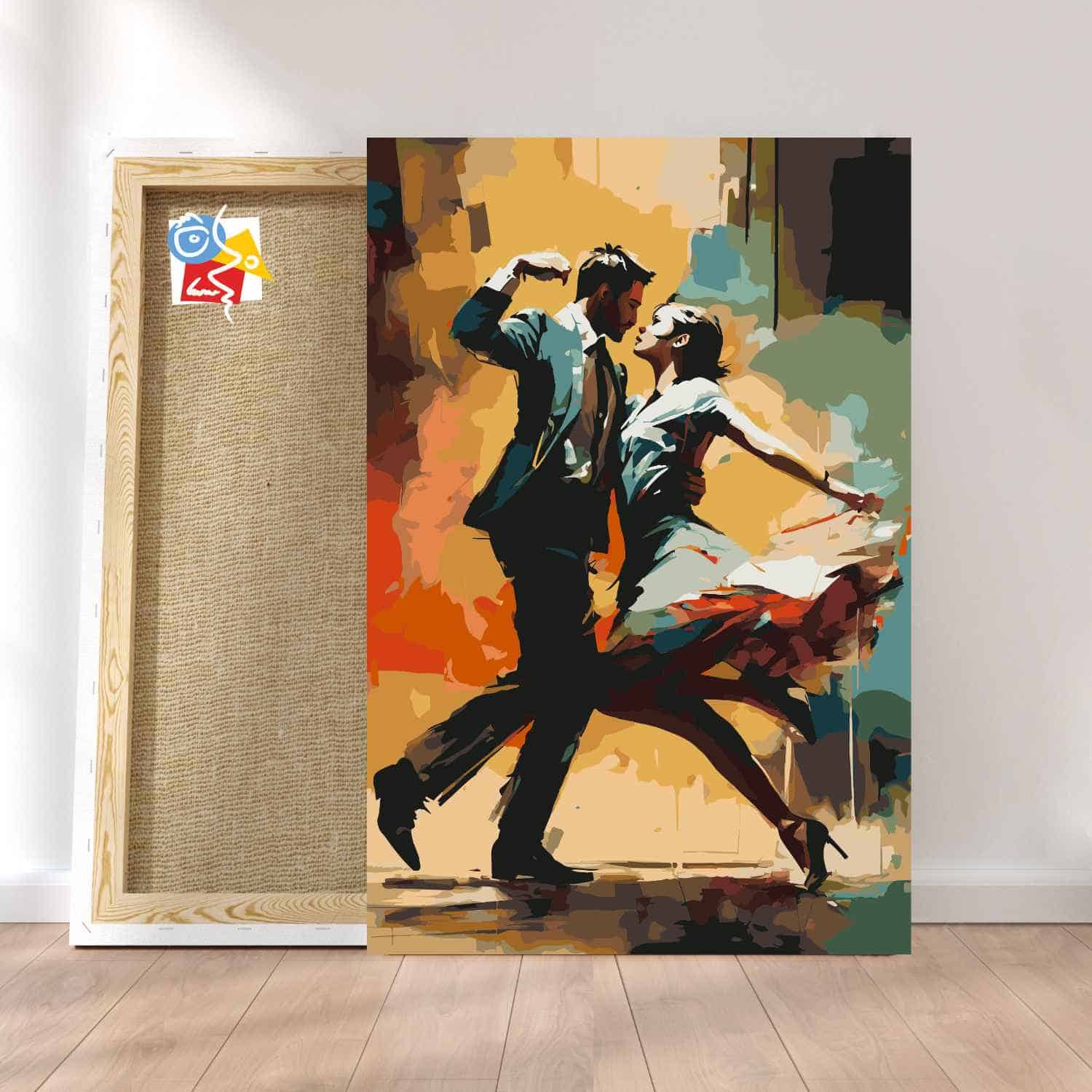 Peinture par numéros - Danse