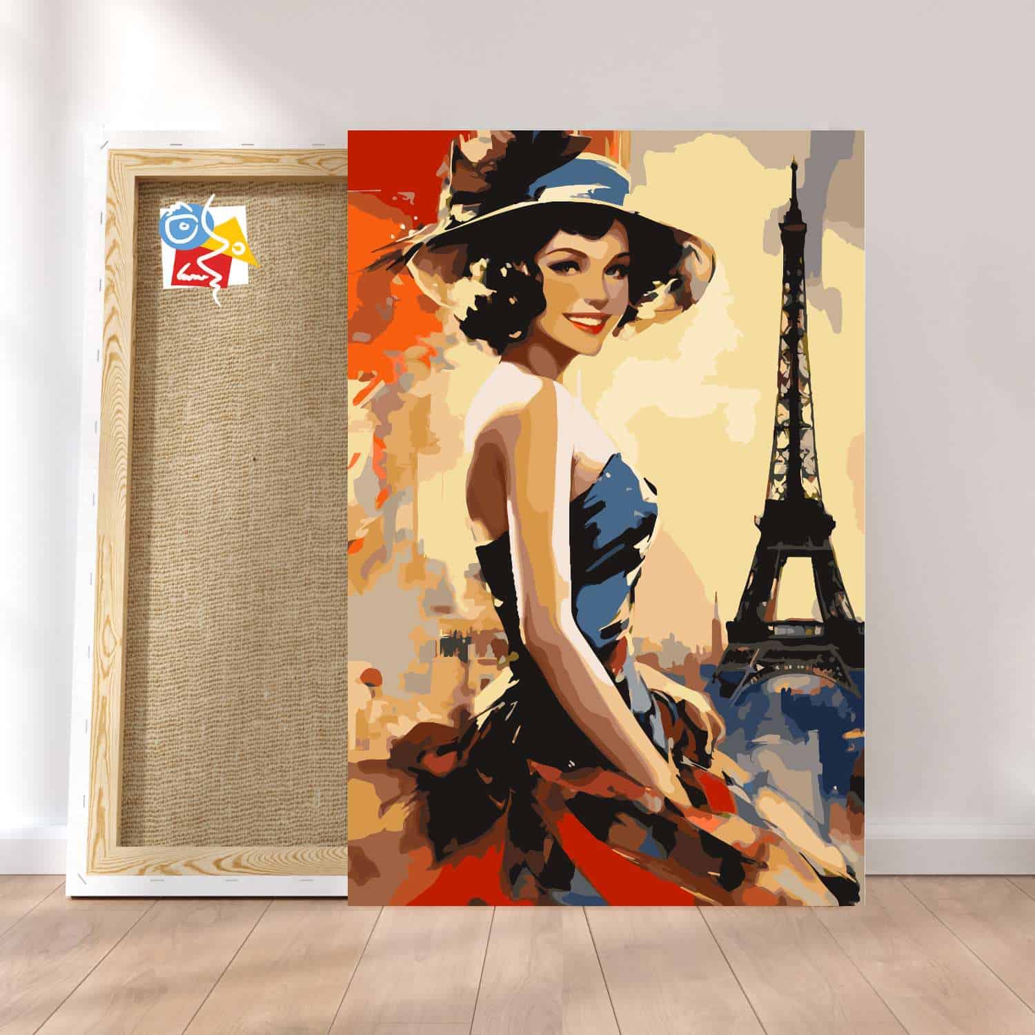 Peinture Par Numéros - Parisienne vintage