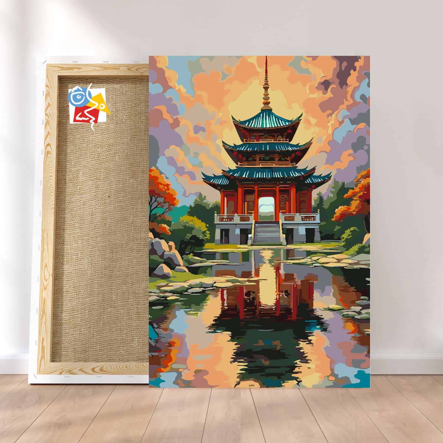 Peinture Par Numéros - Reflets du temple