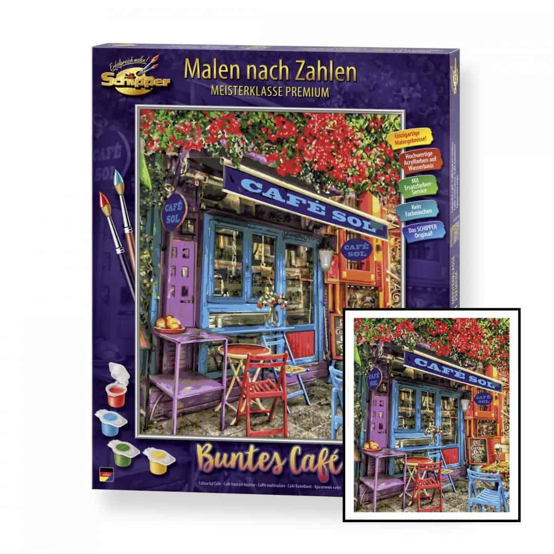 Peinture par numéros Schipper - Café coloré